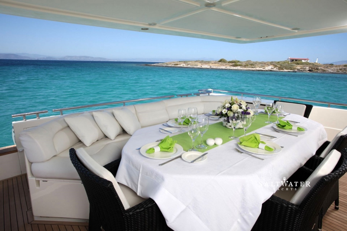 Kentavros II Ferretti Motor Yacht for Charter in Greece and ...